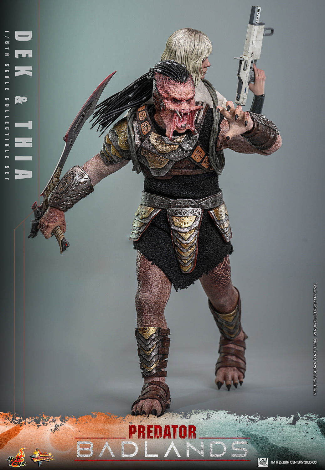 Predator: Badlands - Dek and Thia Sixth Scale Collectible Figure Set ...